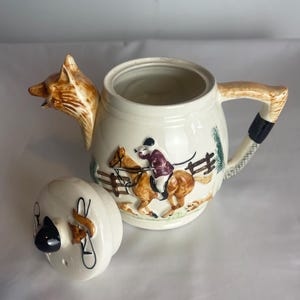 Vintage 1940s Fox Hunt Tea Set, Paramount Pottery, England - Etsy