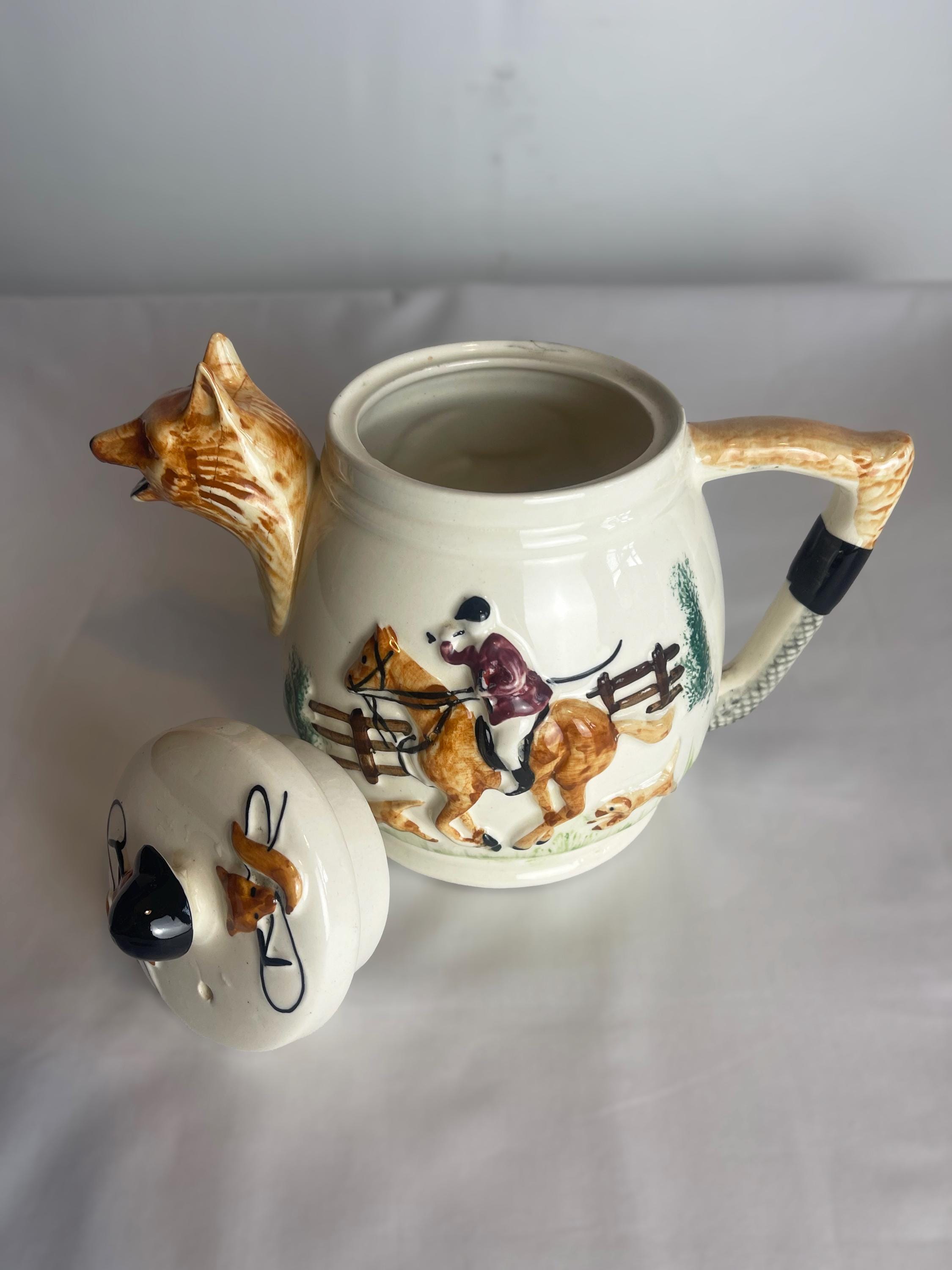 Vintage 1940s Fox Hunt Tea Set, Paramount Pottery, England - Etsy