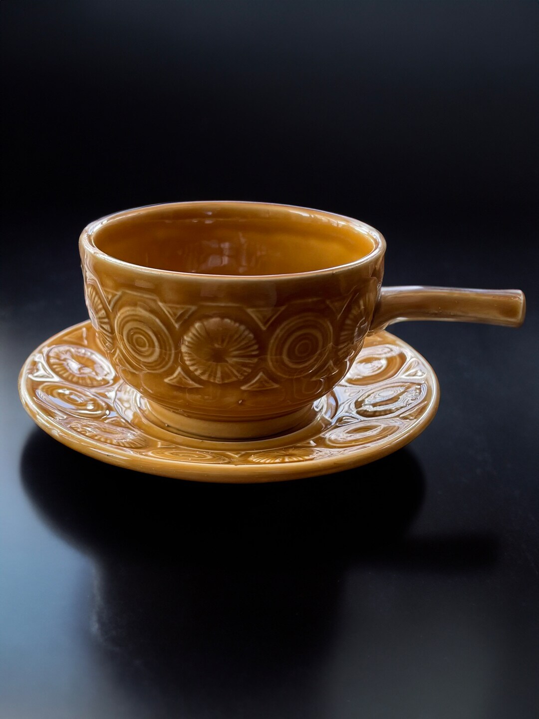 Six Tams England Vintage Soup Cups and Saucers - Etsy