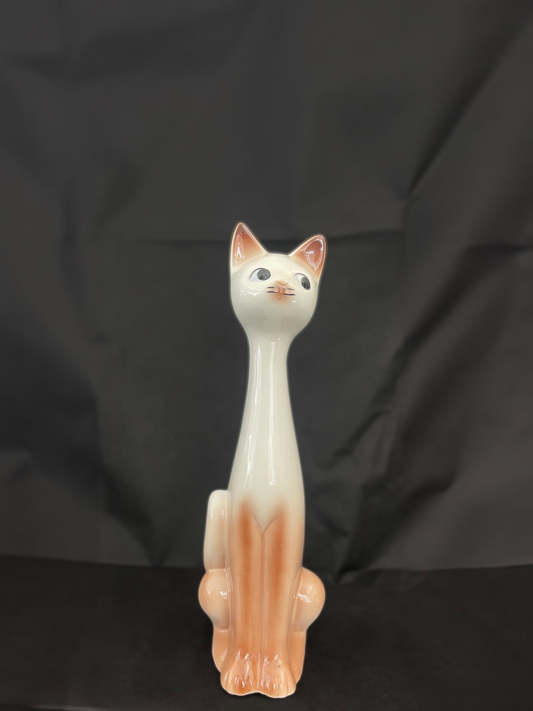 Vintage Long Neck Siamese Cat, Retro Figurine From the 1970's - Etsy