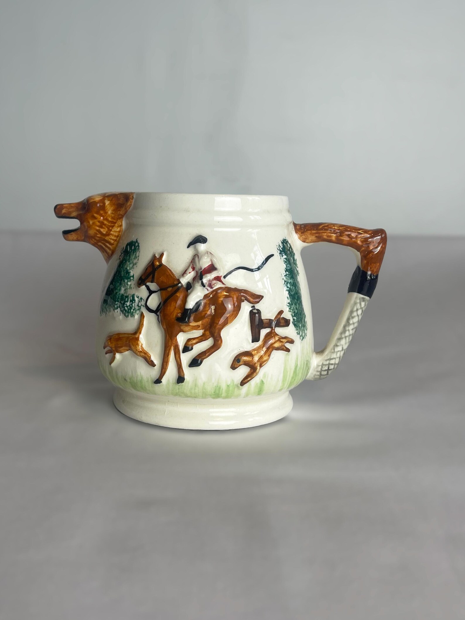 Vintage 1940's Fox & Hounds Tea Set by Paramount Pottery Co Ltd, PPC ...