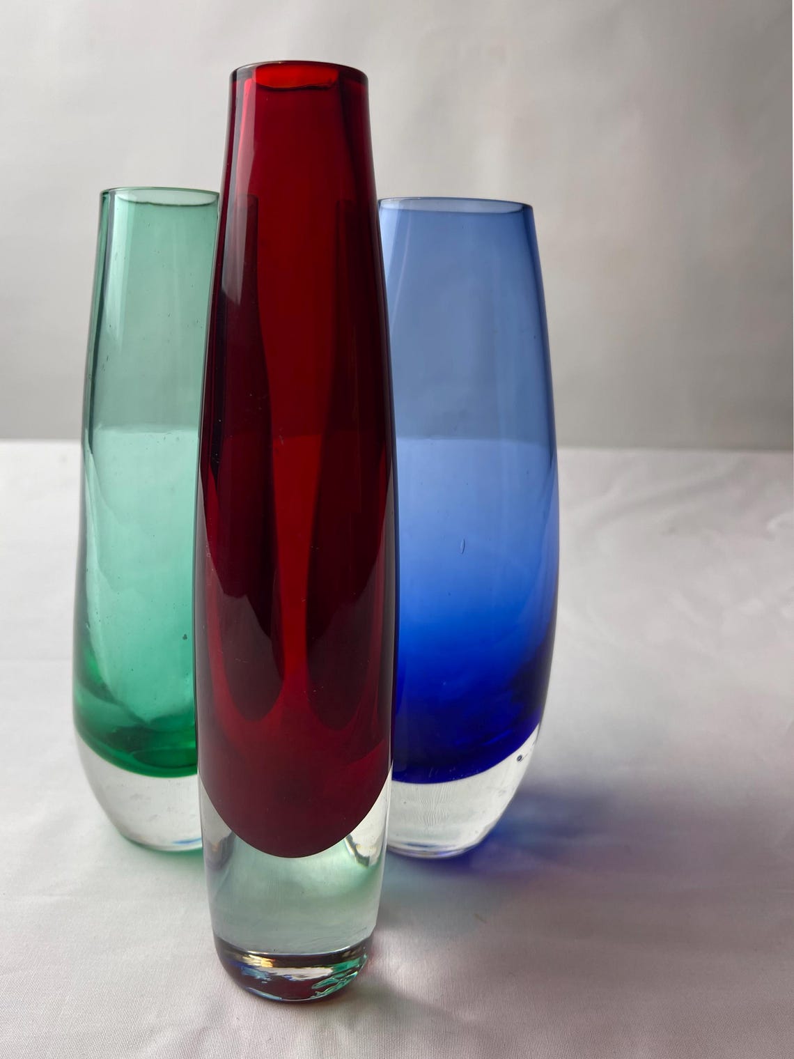 Swedish Glass Vases / Scandinavian / 60S / Mid Century Modern ...