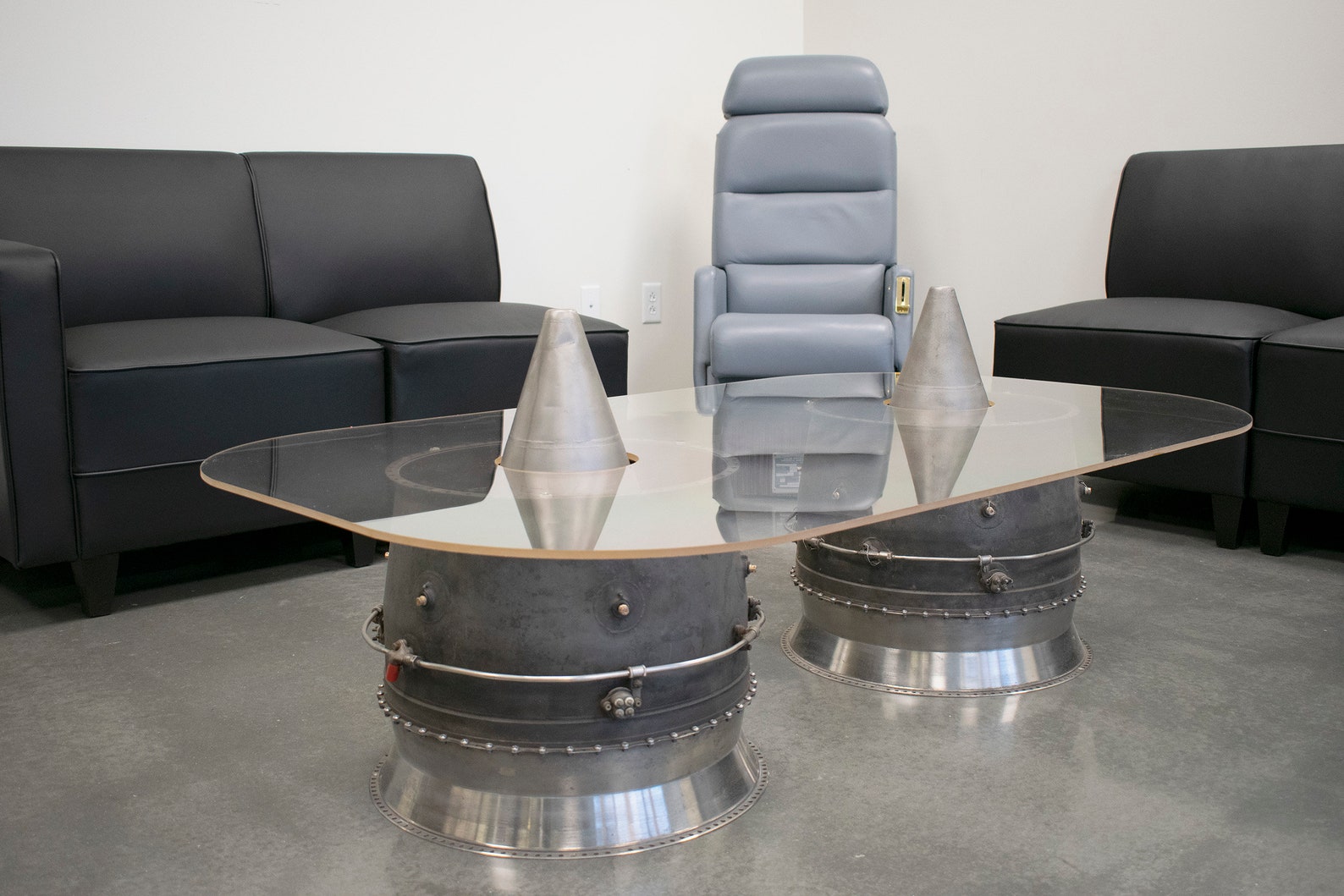 Pratt & Whitney JT12 Turbine Jet Exhaust Coffee Table - Etsy