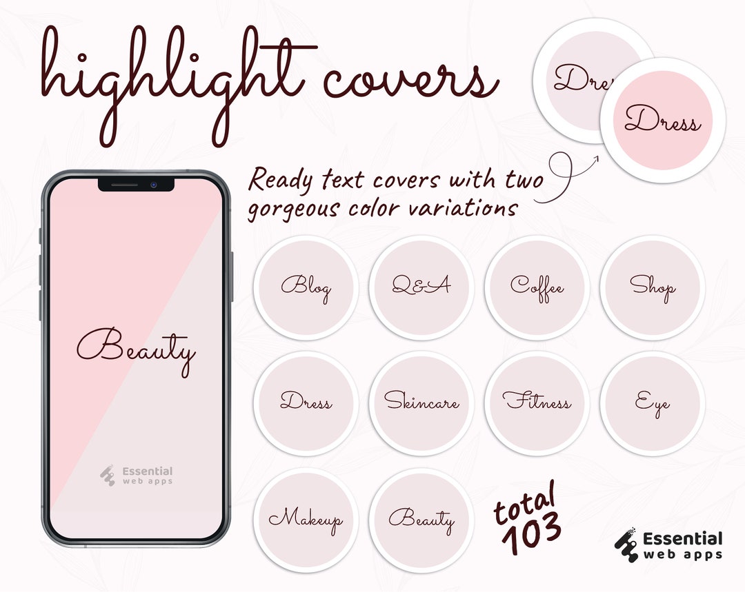 Handwritten Instagram Highlight Covers Handwritten Instagram Highlight ...