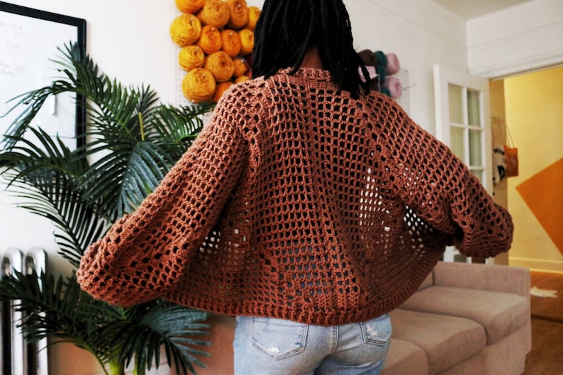 Crochet Hex 2 Cardigan Pattern PDF +video INSTANT DOWNLOAD - Etsy