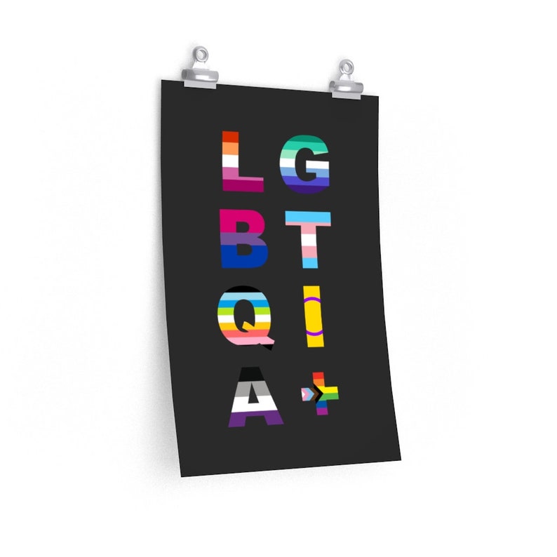 INSTANT DOWNLOAD LGBTQIA+ Flags Wall Art | Lgbtq Poster | Inclusive ...