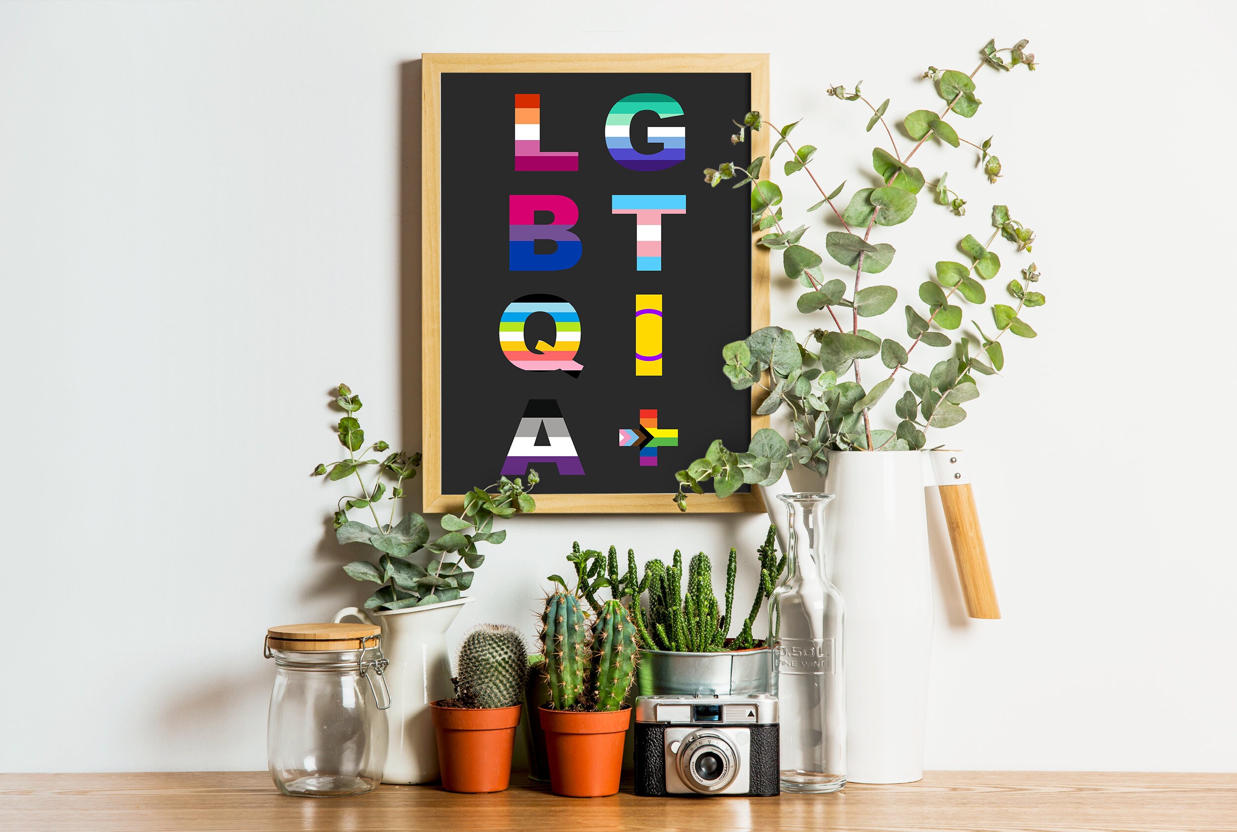 INSTANT DOWNLOAD LGBTQIA+ Flags Wall Art | Lgbtq Poster | Inclusive ...