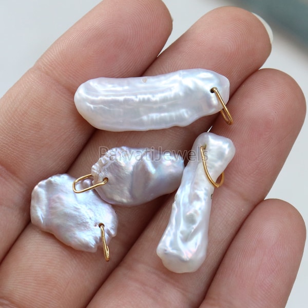 Biwa Pearl Necklace - Etsy