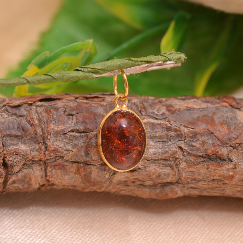 Amber Pendant - Etsy