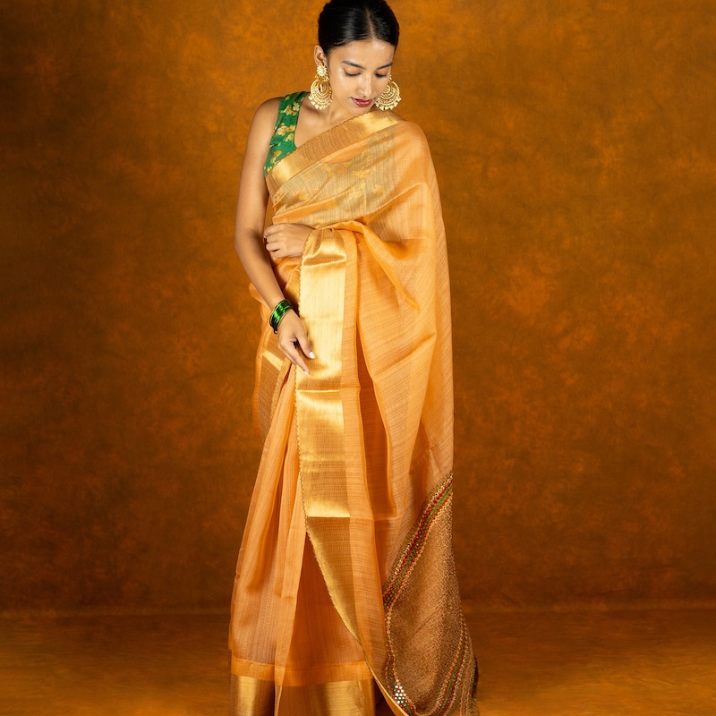 Buy Transparent Saree Online In India - Etsy India