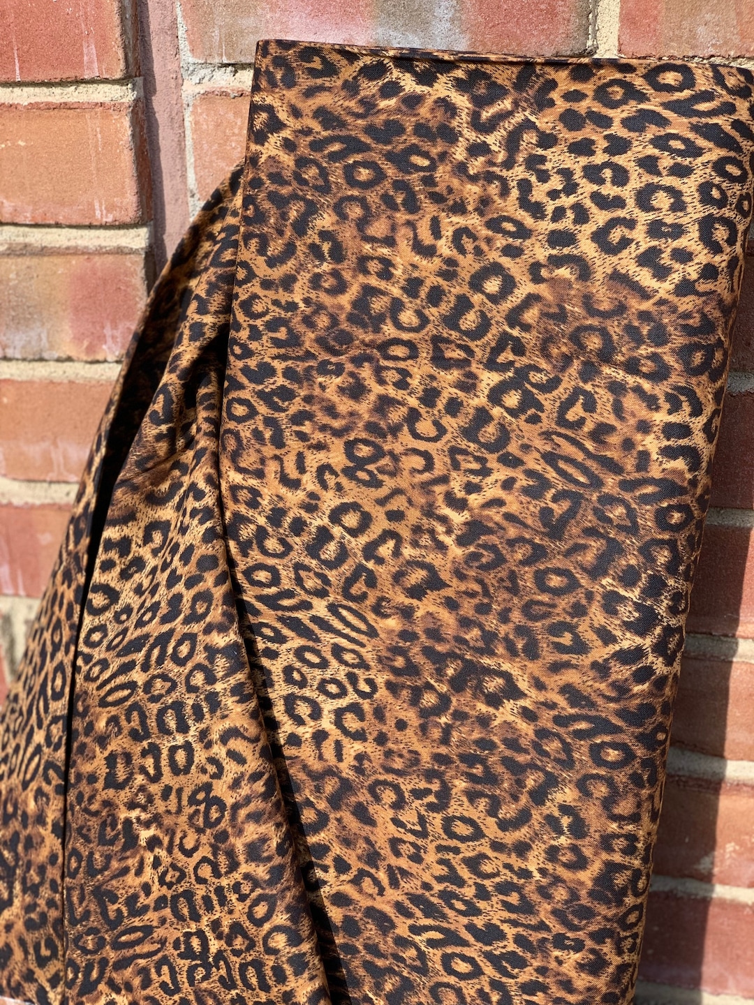 LEOPARD PRINT FABRIC Timeless Treasures Leopard Print Cotton Fabric by ...