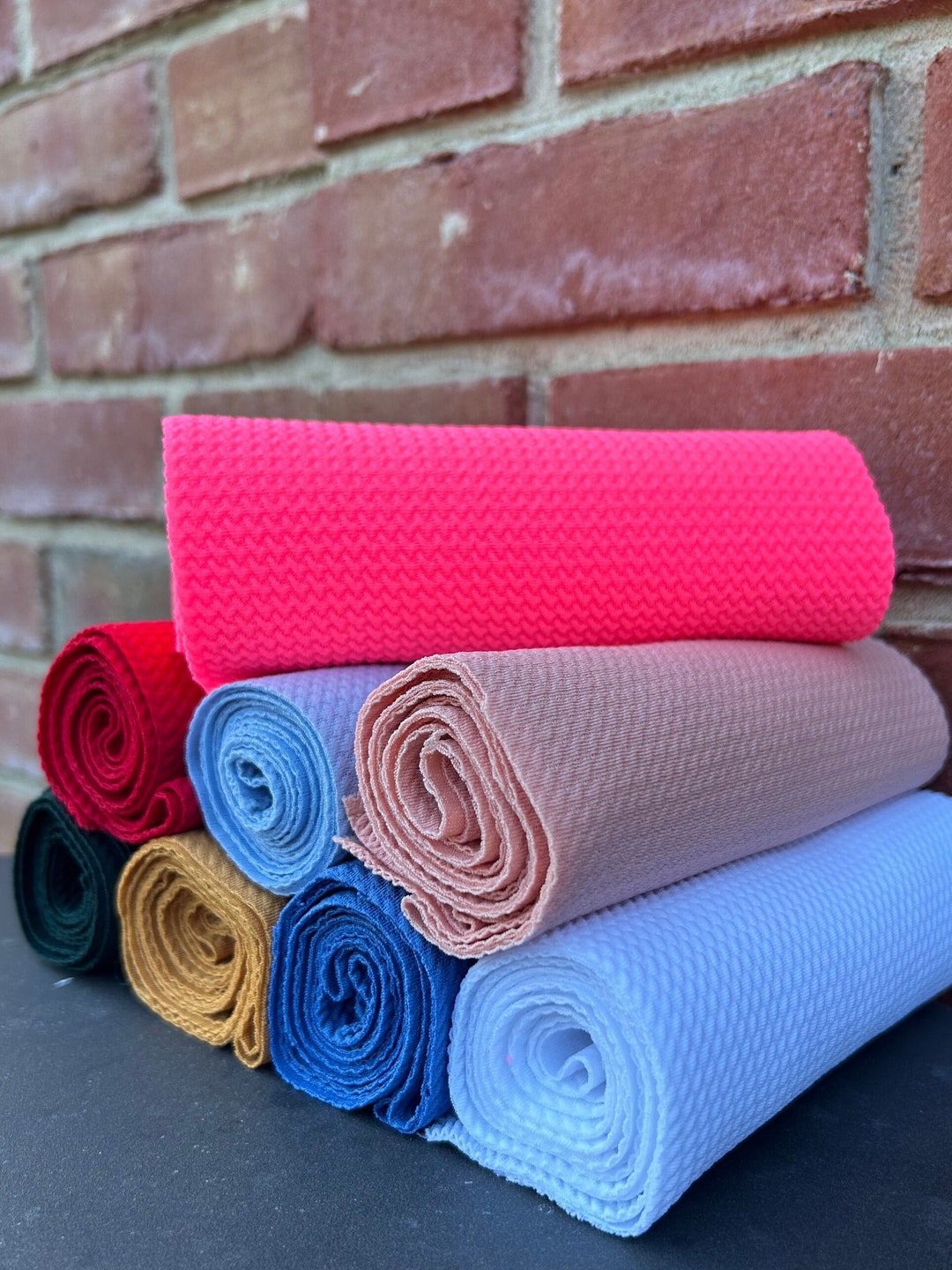 LIVERPOOL BULLET FABRIC - Solid Liverpool Bullet Stretch Fabric Strips ...