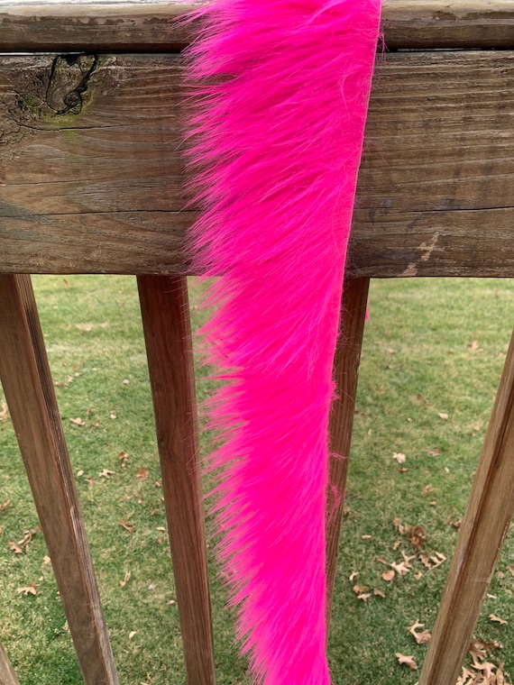 FAUX FUR TRIM Precut Fur Trim by the Yard Fur for Slides - Etsy