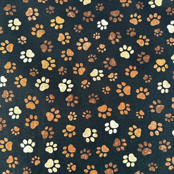 Paw Print Fabric - Etsy