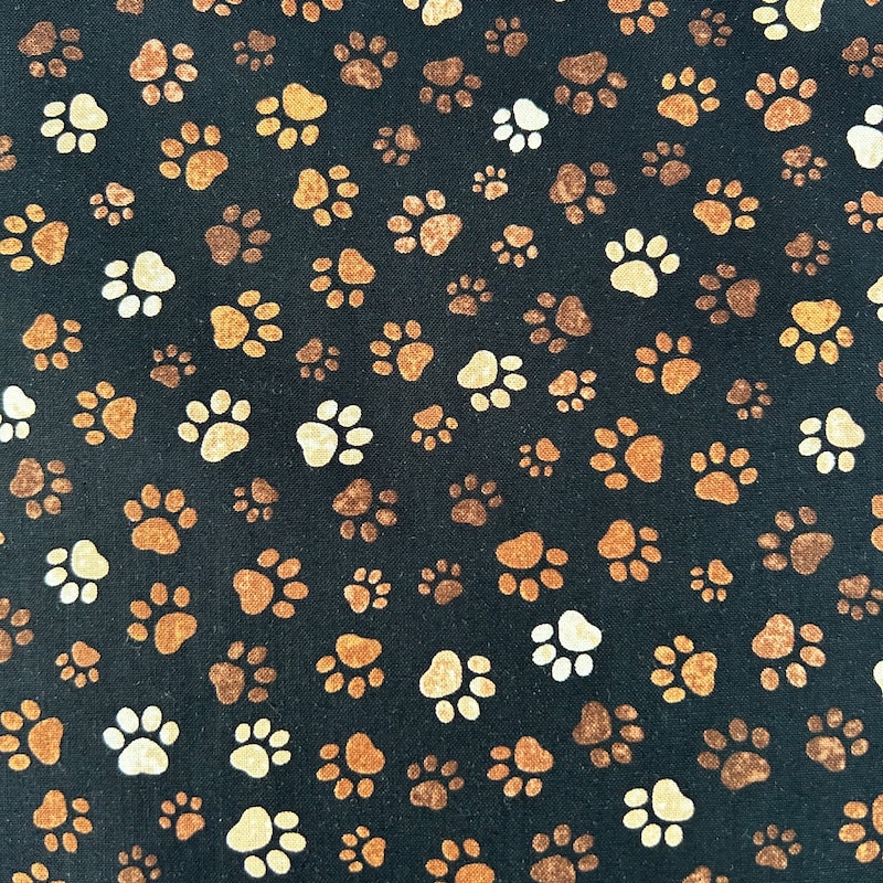 Paw Print Fabric - Etsy