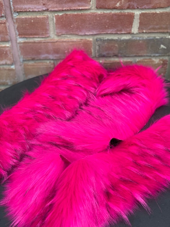 FAUX FUR TRIM Spiked Faux Fur Trim by the Yard Fur for - Etsy