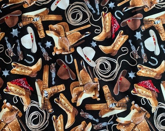 Western Fabric by the Yard | Etsy