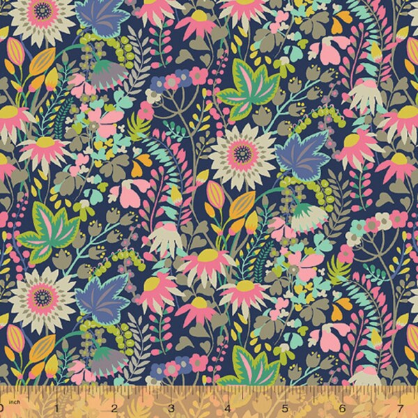 Botanical Fabric - Etsy