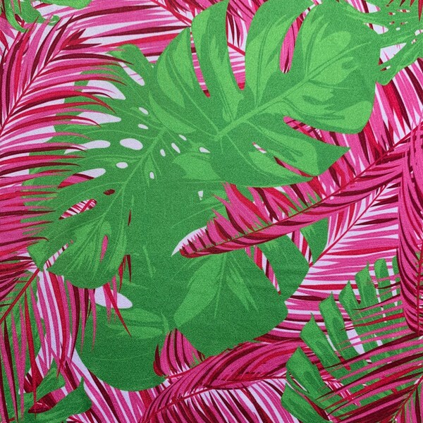 Palm Leaf Fabric - Etsy