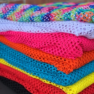 STRETCH MESH FABRIC - Mesh Fabric by the Yard - Cabaret Stretch Mesh ...