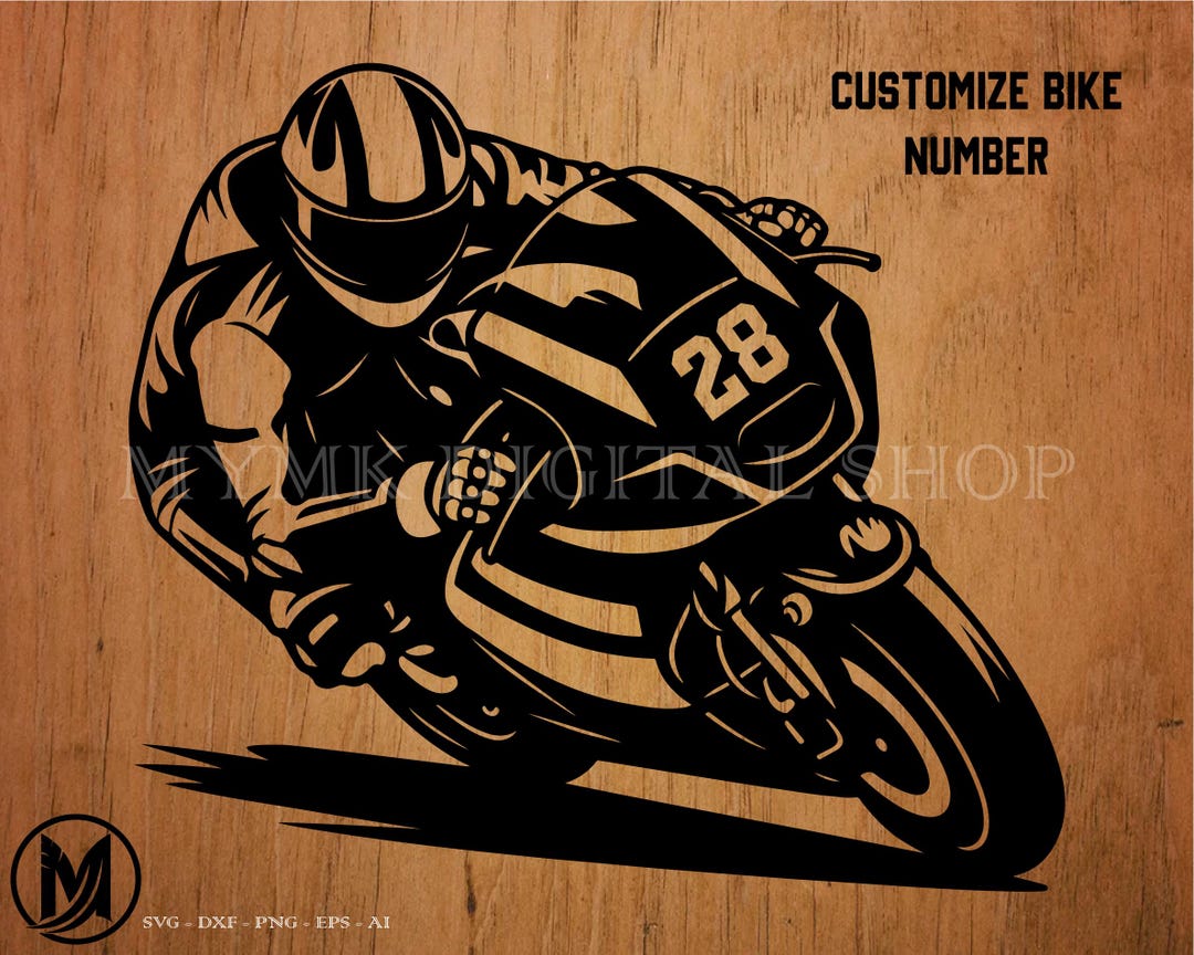 Custom Numbers, Moto GP Racer Svg, Moto GP Svg, Svg, Png, Cricut, Dxf ...
