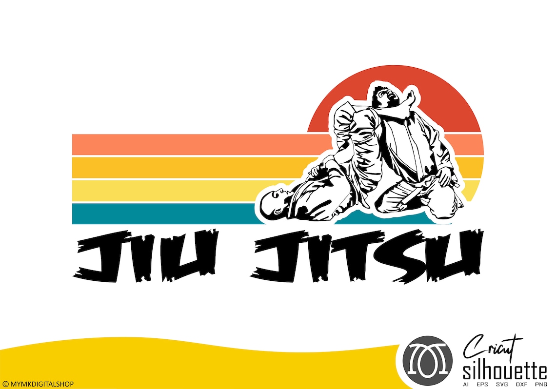 Jiu Jitsu Svg Jiu Jitsu Colored Arm Lock Martial Arts Svg - Etsy