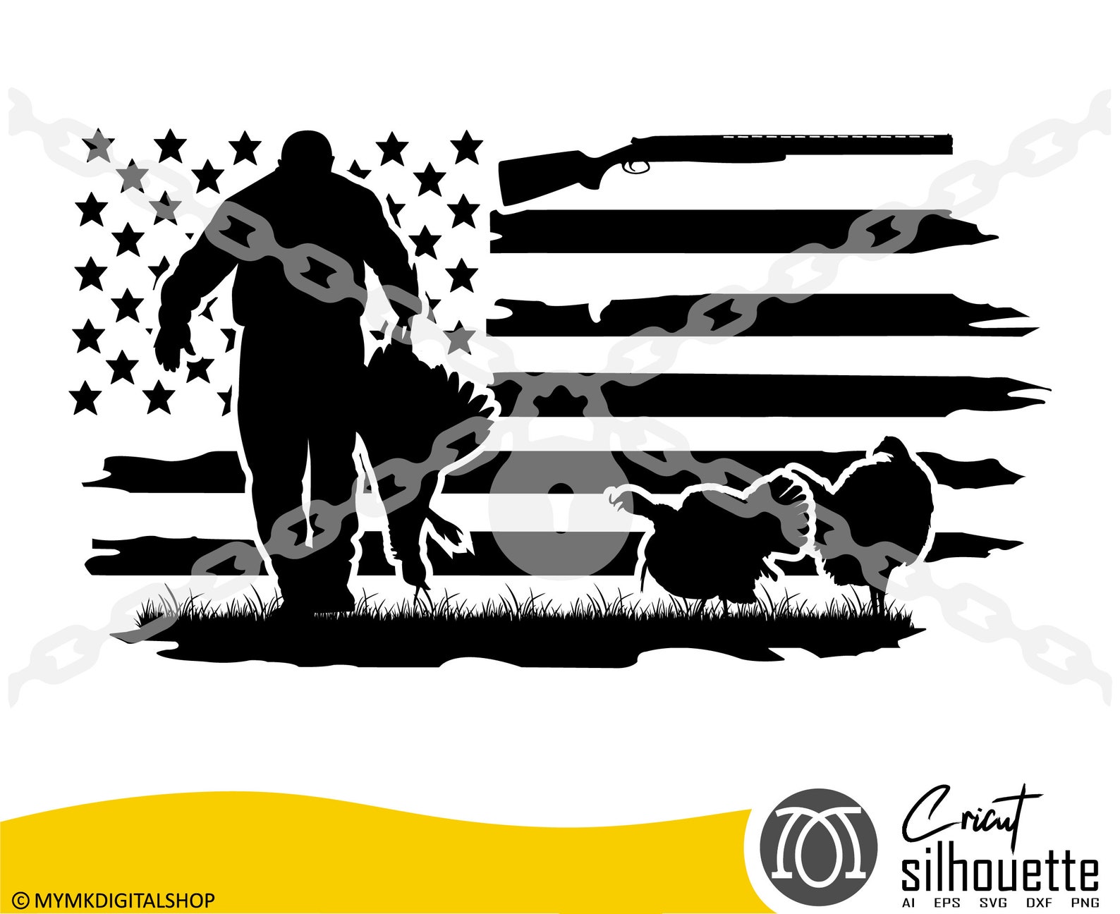 Turkey Svg Turkey Hunting Svg American Flag Bow Hunting. - Etsy