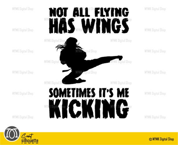 Female Martial Artists Flying Kick