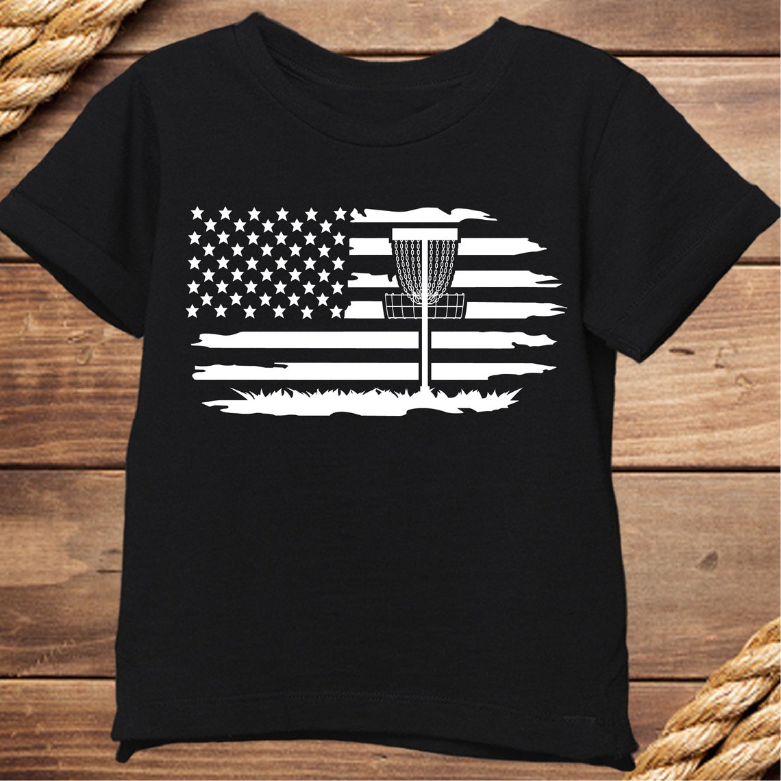 Disc Golf Svg American Flag Frisbee Golf Disc Frolf Golf | Etsy