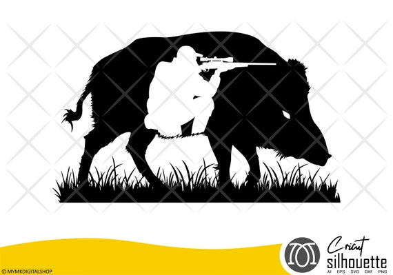 Hog Hunting Svg Hog Hunter Hunting Svg Boar Hunting Svg | Etsy