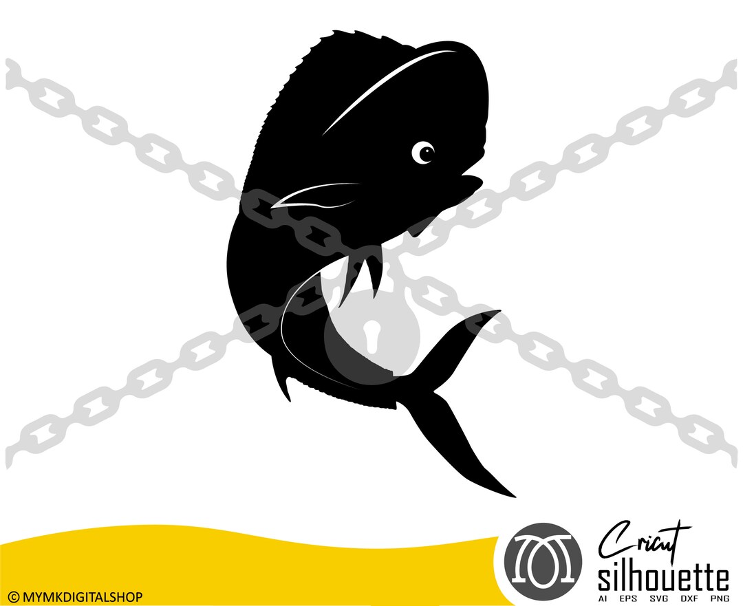 Mahi Mahi Fish Vector Fishing Svg Svg Png Cricut Dxf - Etsy