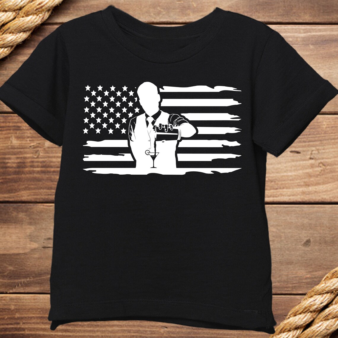 Bartender in American Flag Svg File Bartender Svg Svg Png - Etsy
