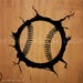 Baseball Ball Cracked, Baseball Svg, Softball Svg, Svg, Png, Cricut ...