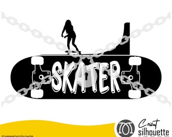 Skateboard Svg Skateboarding Skate Svg Cut File Cricut | Etsy