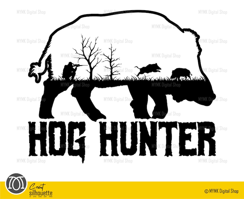Hog Hunting Svg Hog Hunter Hunting Svg Boar Hunting Svg - Etsy Australia