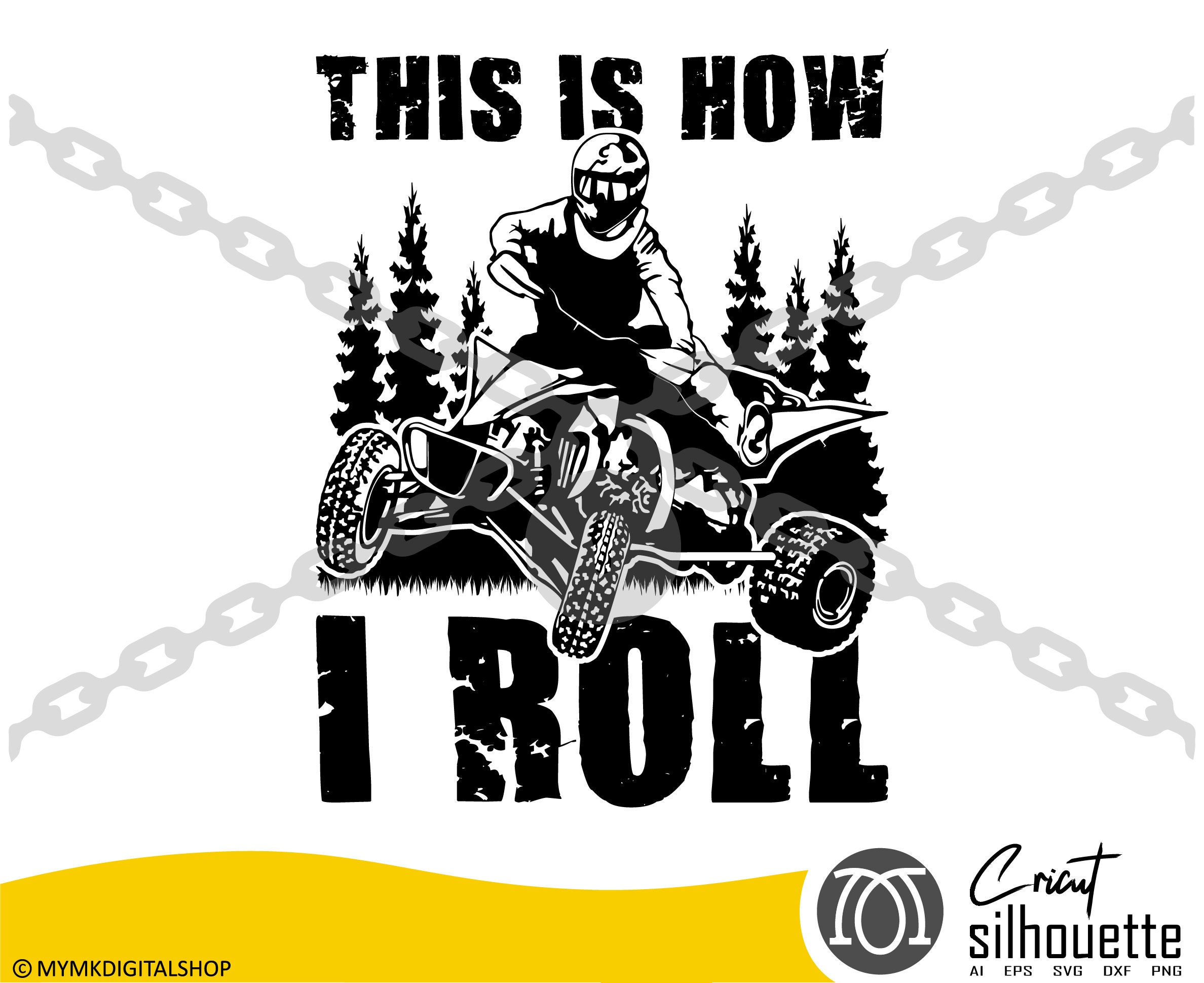 Atv This is How I Roll Svg File Atv Svg Mud Riding Svg Svg - Etsy