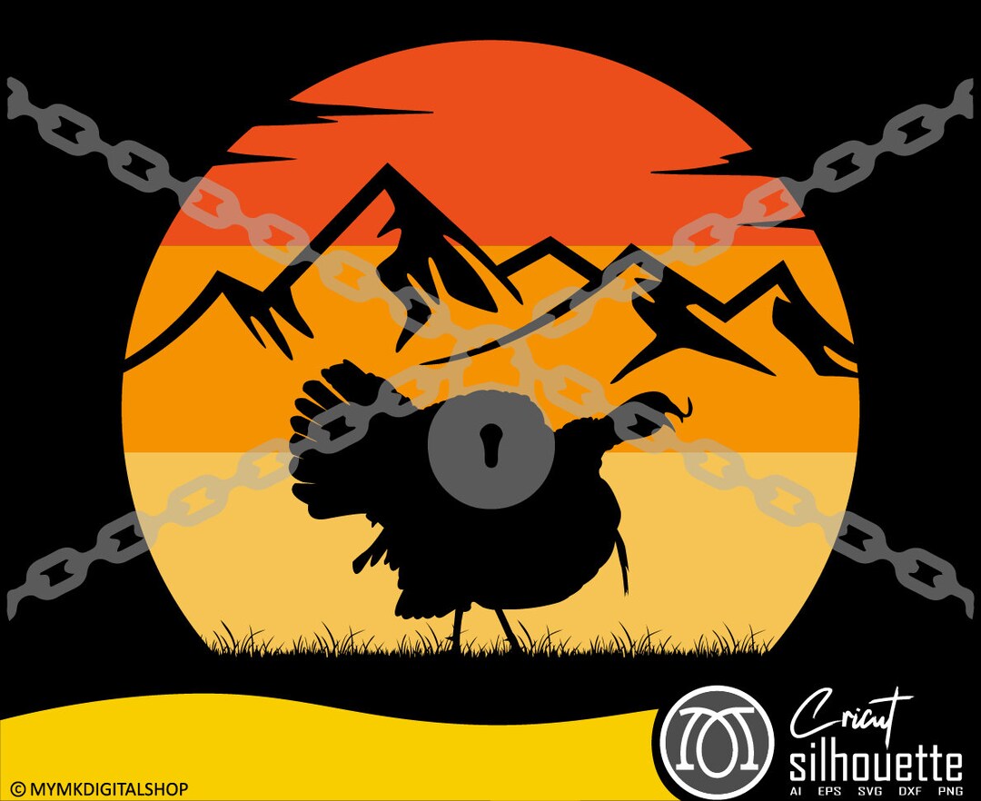 Turkey Hunting Svg, Silhouette, Turkey Svg, Hunting Svg, Cut File, Svg ...
