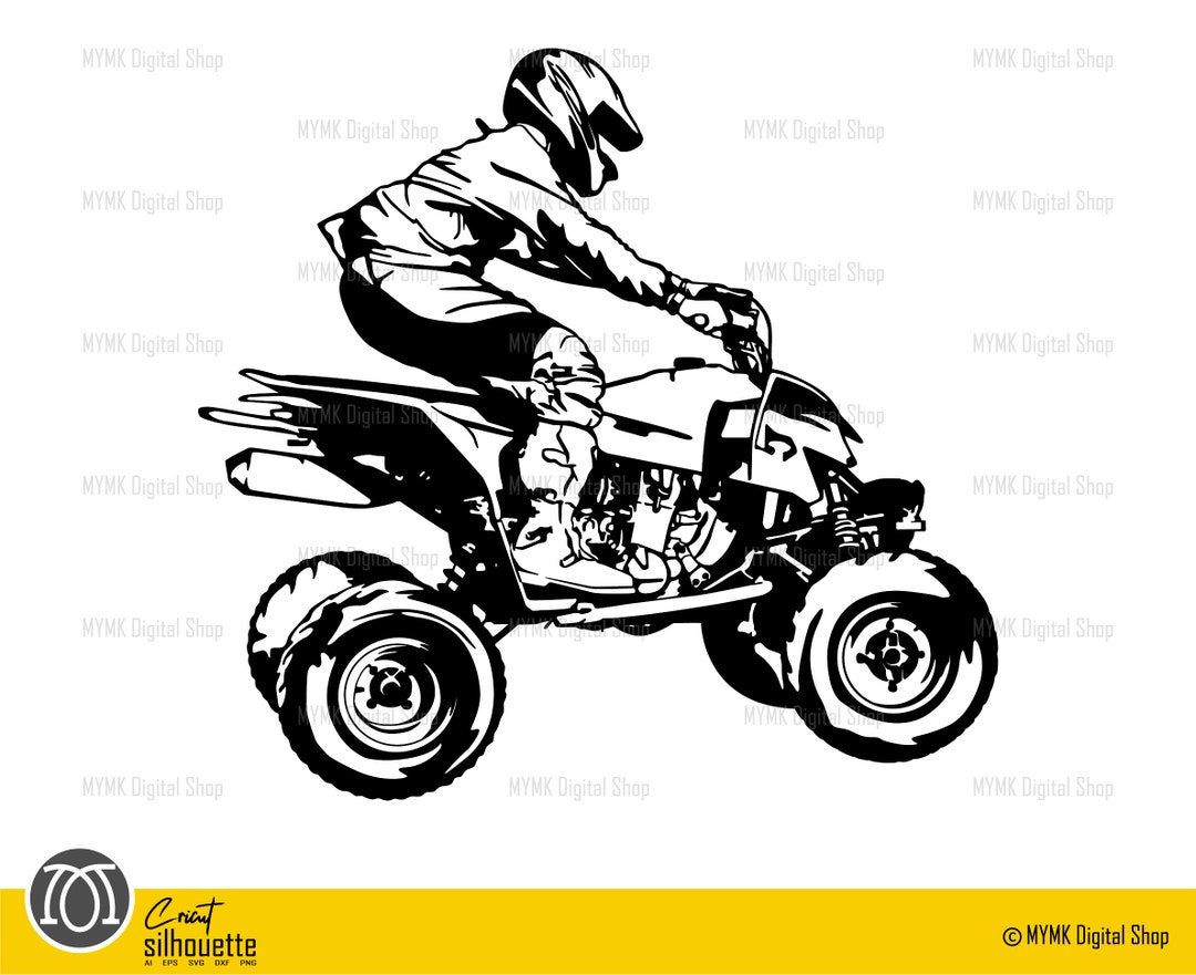 ATV Rider Svg File, Atv Svg, Atv Rider Svg, Mud Riding Svg, Svg, Png ...