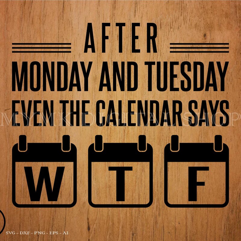 Tuesday Not Monday Images - Etsy