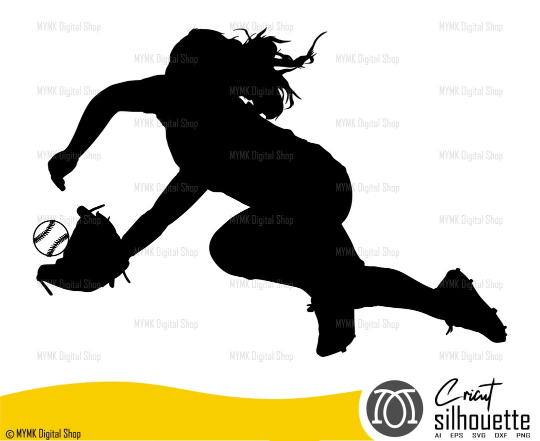 Softball Svg Catching Ball Svg Vector Baseball Svg Svg - Etsy