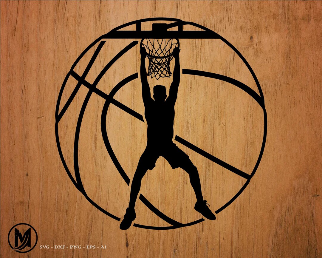 Basketball Svg, Dunk in Basketball, Svg, Png, Cricut, Dxf, Clipart, for ...