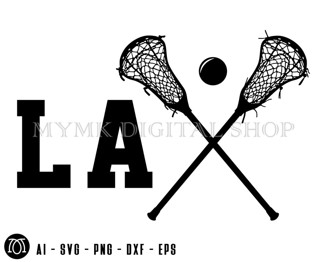 Lacrosse Svg, LAX Crossed Sticks Svg, Svg, Png, Cricut, Dxf, Clipart ...