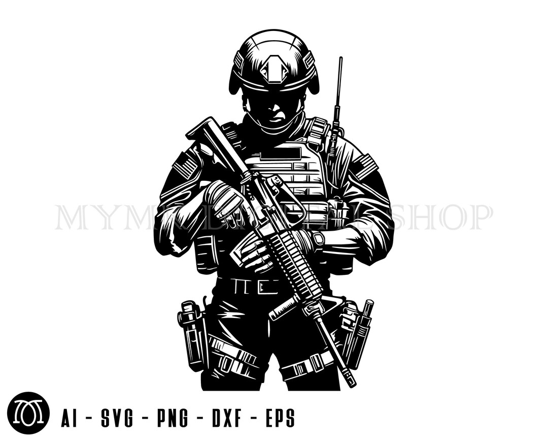 US Military Soldier Svg, US Army, Svg, Png, Cricut, Dxf, Clipart, for ...