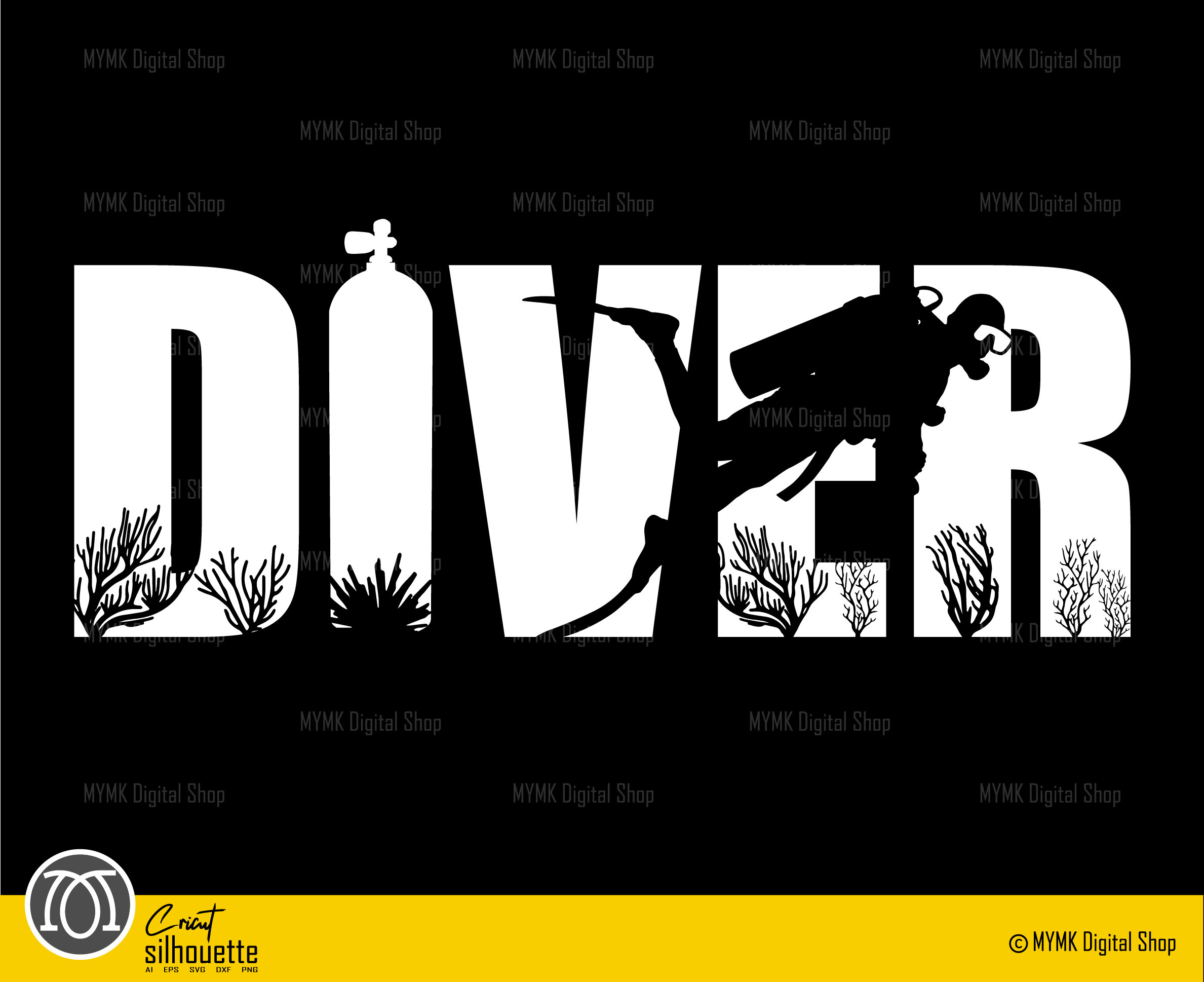 Diver Scuba Diving Svg File Scuba Svg Diver Svg Svg Png - Etsy