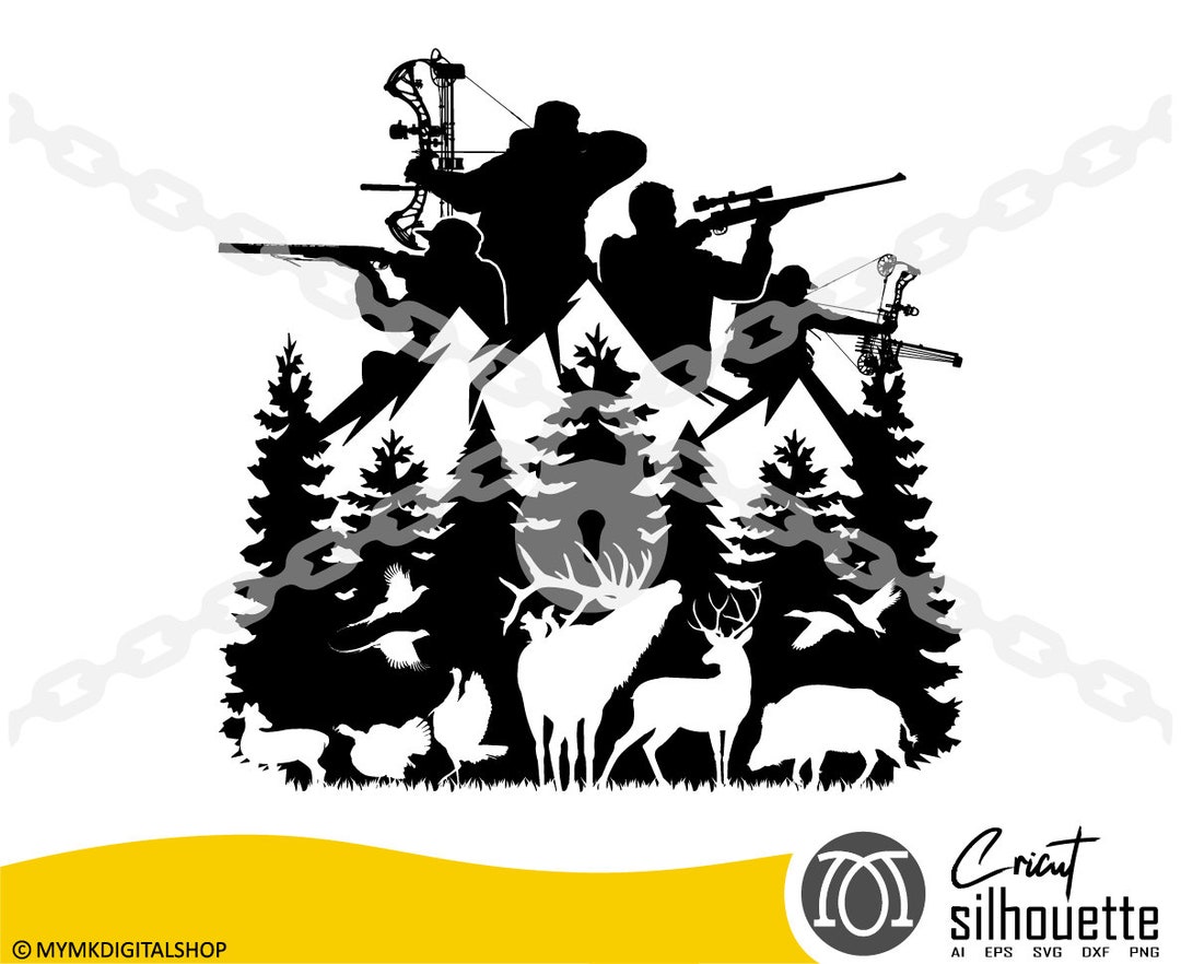 Hunting Svg Hunting Seasons Deer Hunting Svg Duck Hunting - Etsy