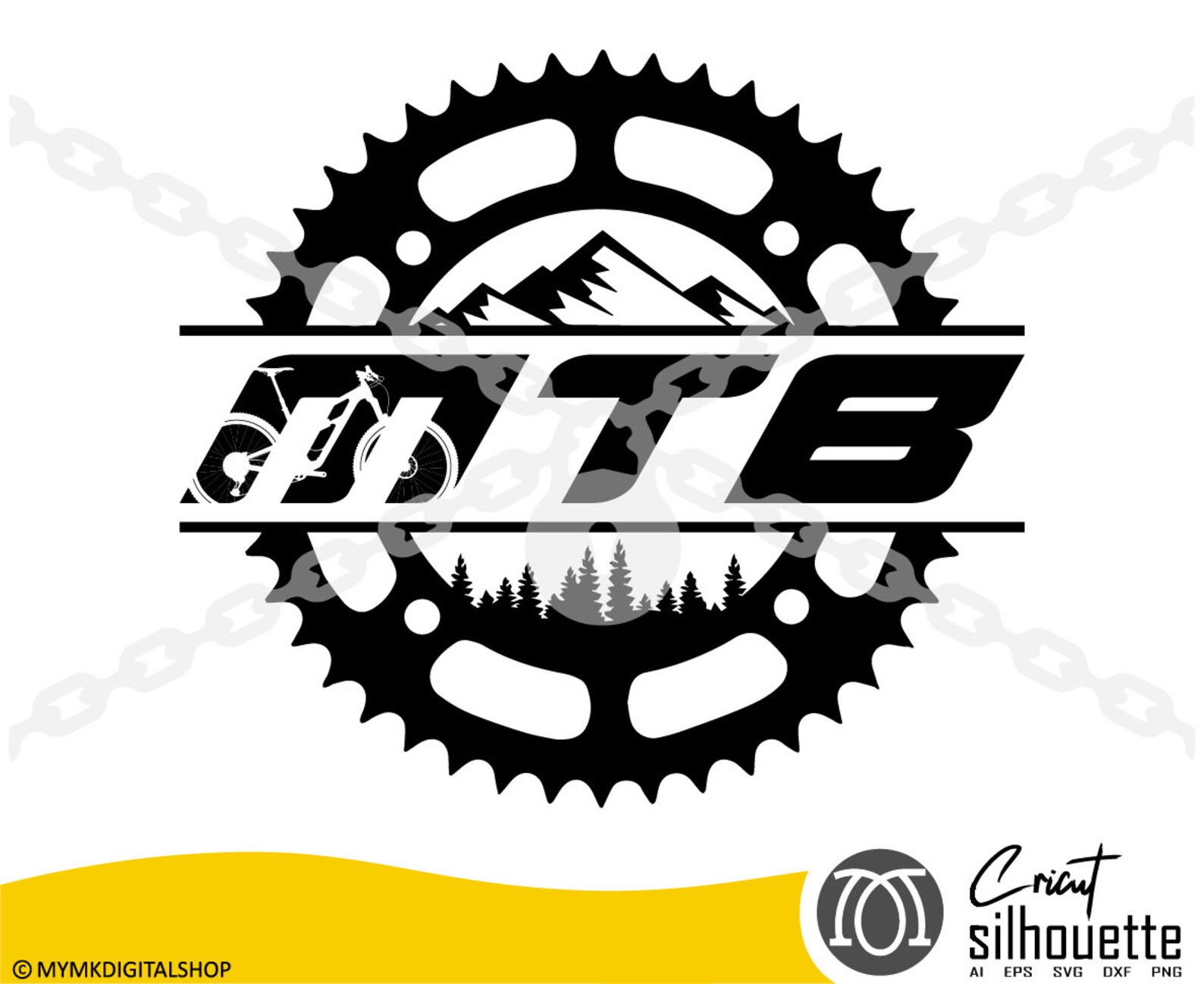 Mtb Svg MTB Mountain Bike Svg Spraket Cycling Svg Bicycle - Etsy