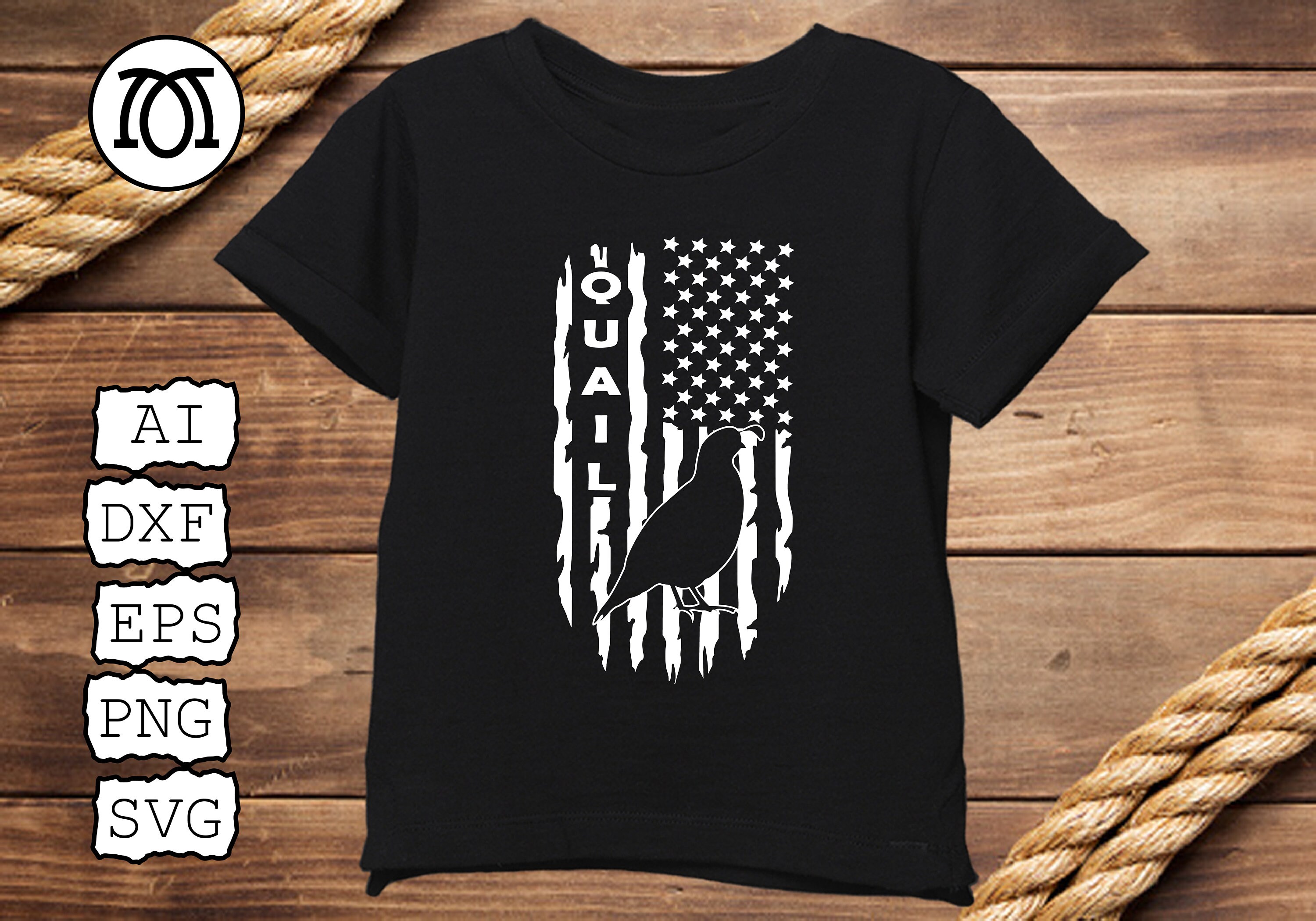 Cool American Flag and Quail SVG Png Quail Svg Quail Png | Etsy