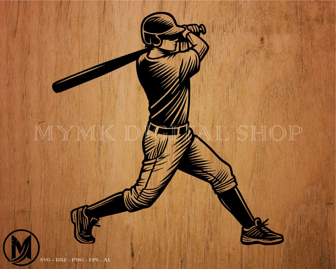 Baseball Batter, Baseball Svg, Softball Svg, Svg, Png, Cricut, Dxf ...