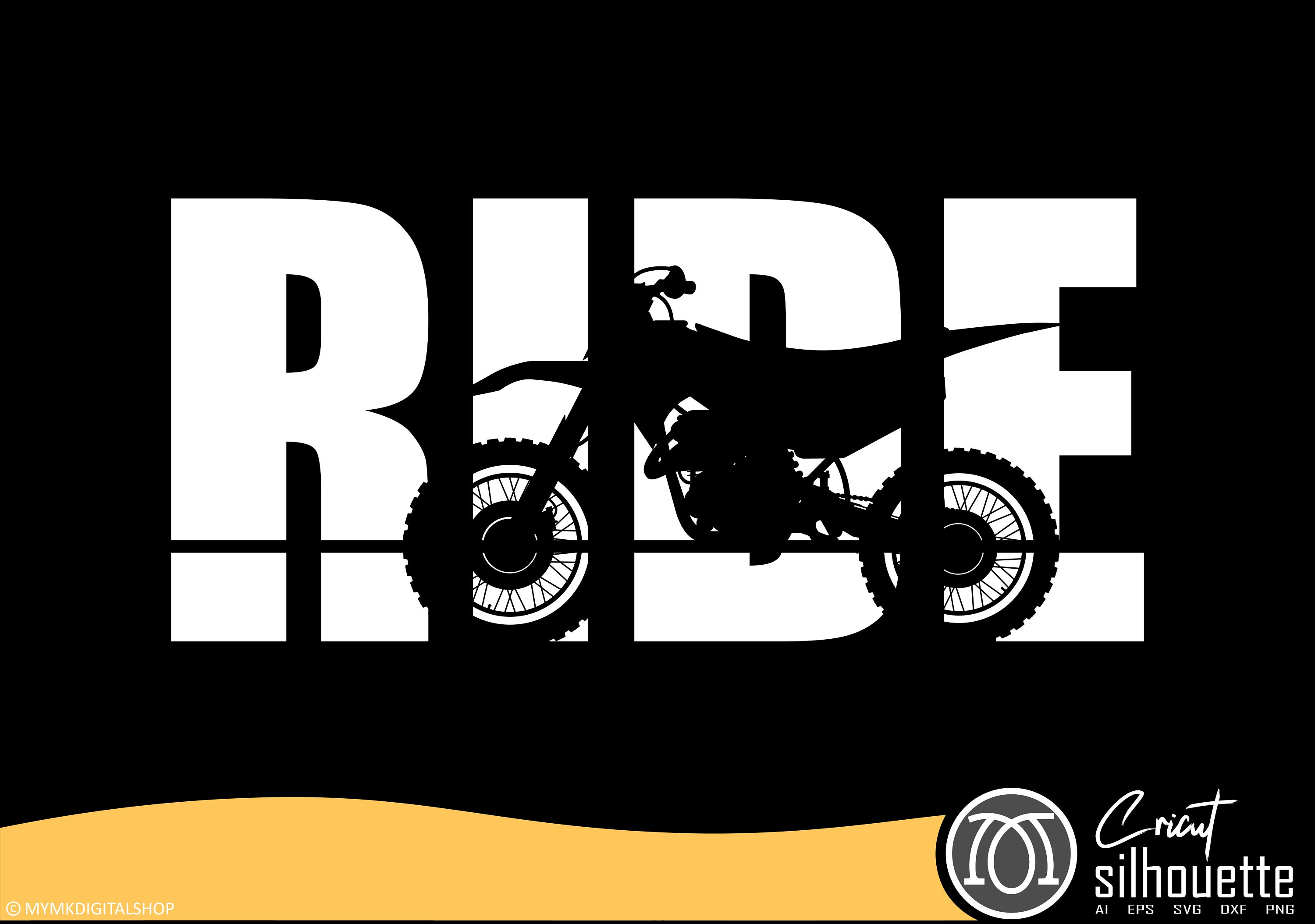 Ride Dirt Bike Svg File, Dirt Bike Svg, Motocross Svg, Svg, Png, Cricut ...