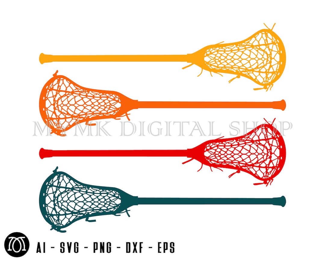 Lacrosse Svg, Lacrosse Sticks Colored Svg, Svg, Png, Cricut, Dxf ...
